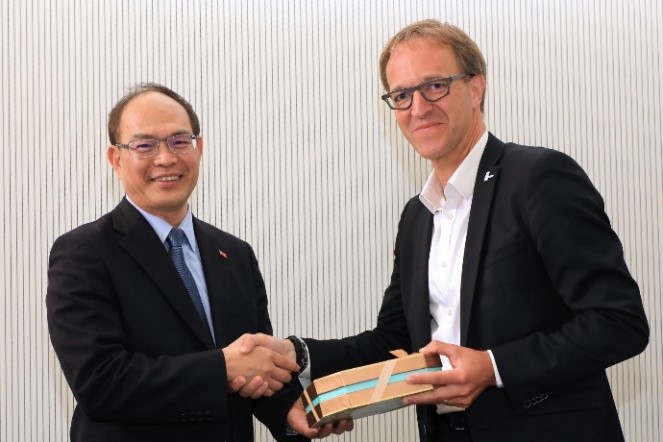 Representative Harry Tseng visits Ghent University and encourages ...